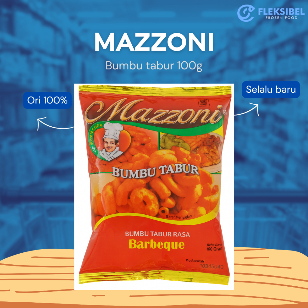 Jual Mazzoni Bumbu Tabur Barbeque/Balado/Jagung/keju/ayam 100g | Shopee ...