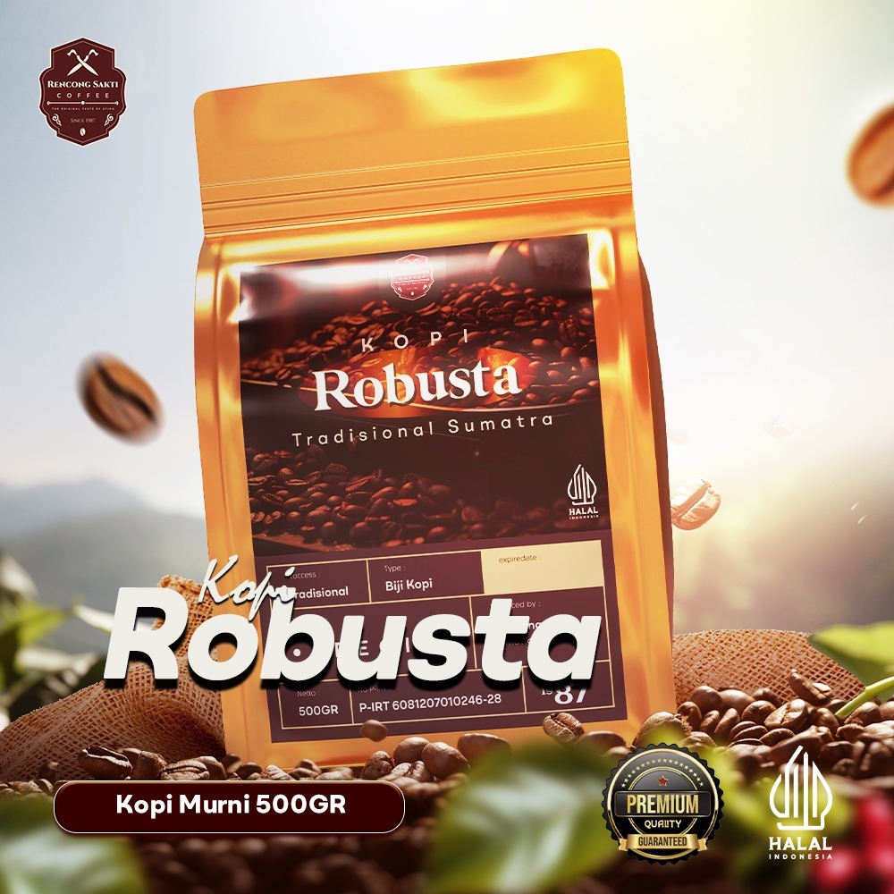 Jual Kopi Robusta Asli Biji kopi Premium, Cita Rasa Khas, Aroma Kuat ...