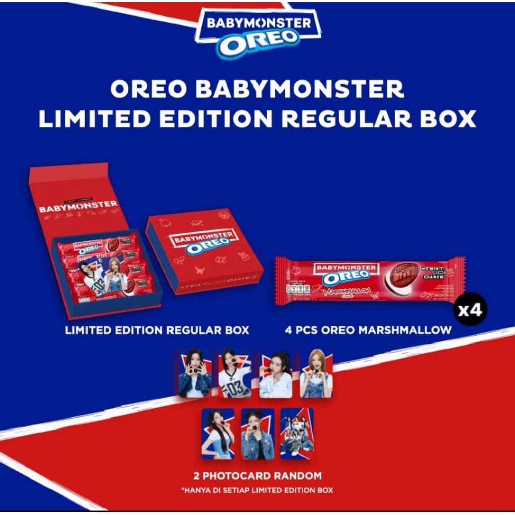 Jual BABYMOSTER x OREO SPECIAL BOX | Shopee Indonesia