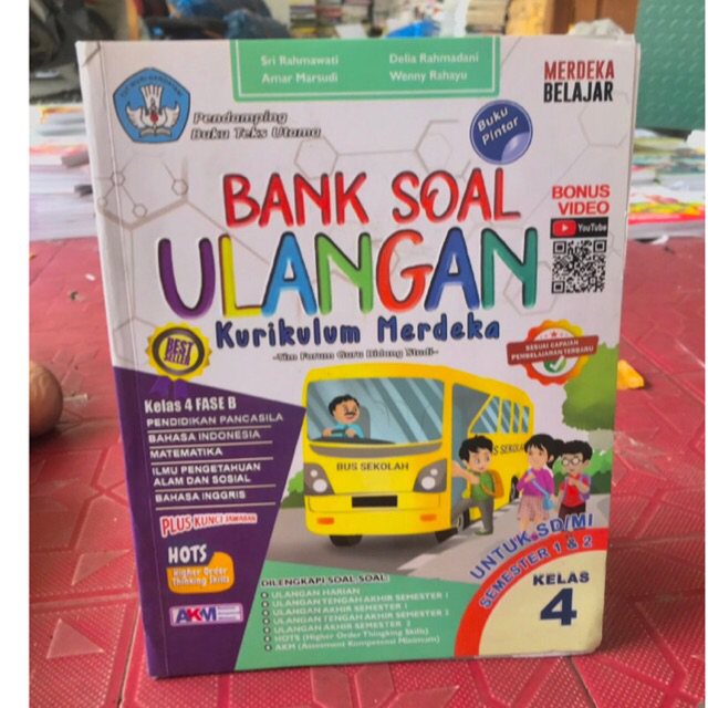 Jual BANK SOAL ULANGAN KURIKULUM MERDEKA UNTUK SD/MI Kelas-4 | Shopee ...