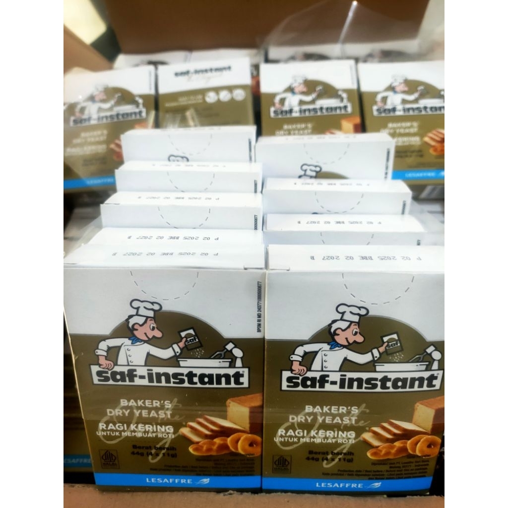 Jual Saf Instant / Ragi Instan / Dry Baker's Yeast / 10 pak/(isi 40 ...