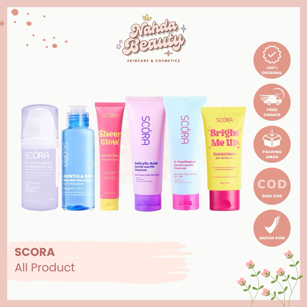 Jual SCORA 5% Niacinamide Hydramoist Gel | Salicylic Acid & D-Panthenol ...