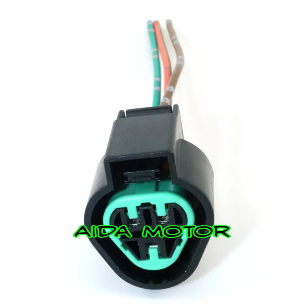 Jual kabel Soket Sensor speed Speedo Speedometer Kia Timor Female Pin 3 ...