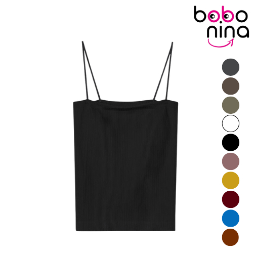 Jual Ninabobo (BELI 1 GRATIS 1) BR003 Tanktop BRA Wanita Tank Top Polos ...