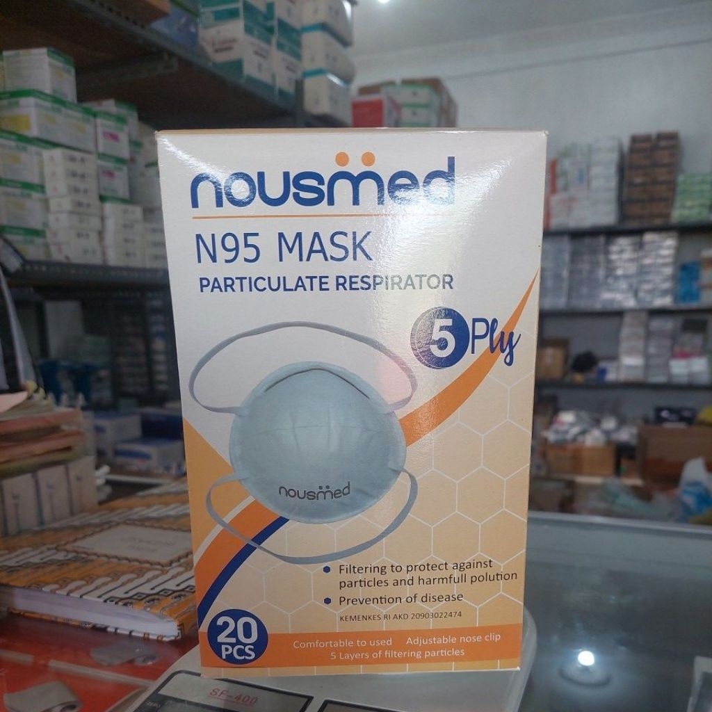 Jual Masker N95 Respirator Nousmed | Shopee Indonesia