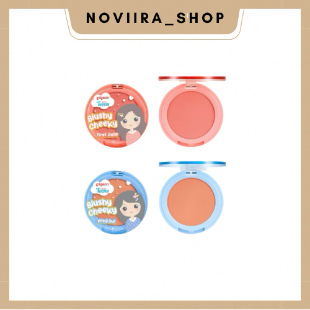 Jual Pigeon Teens Blushy Cheeky Blush On 3.4gr | Makeup Remaja | Non ...