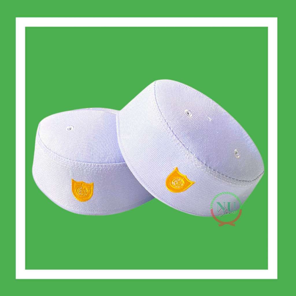Jual Peci Malaysia Logo Emas / Peci Malaysia Putih Logo Emas / Peci ...