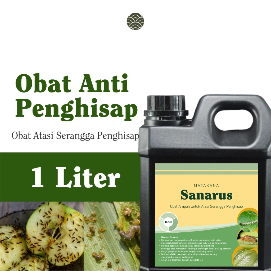 Jual Obat Atasi Serangga Penghisap Sanarus Insektisida 1 Liter | Shopee ...