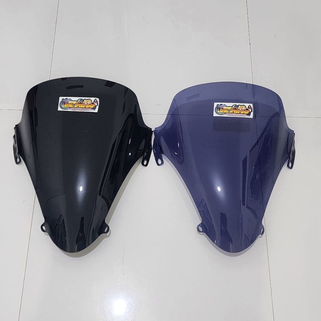 Jual Visor windshield pcx 150 pcx lokal kualitas tebal hitam riben ...