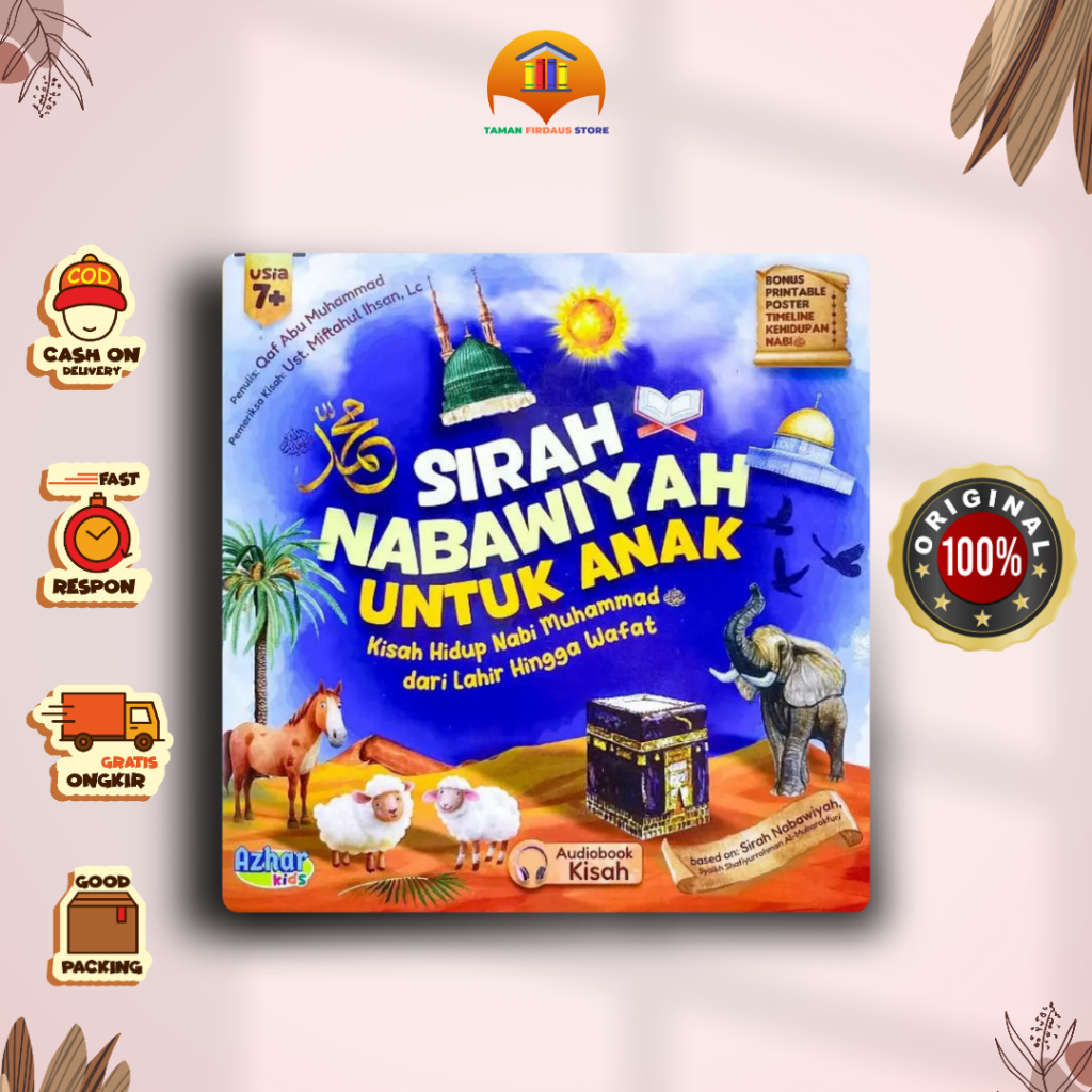 Jual Sirah Nabawiyah Untuk Anak Usia 7 Tahun Free Printable Poster ...