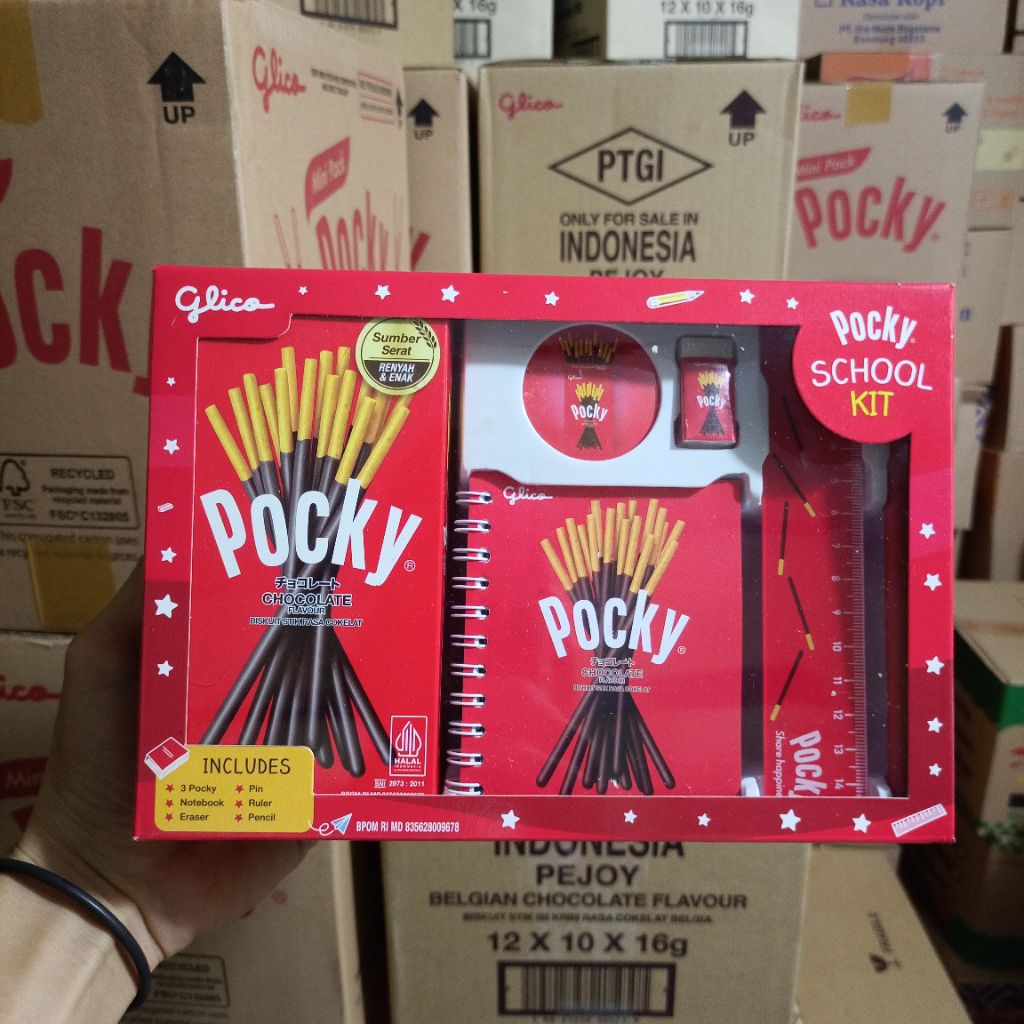 Jual Glico Pocky School Kit | Shopee Indonesia
