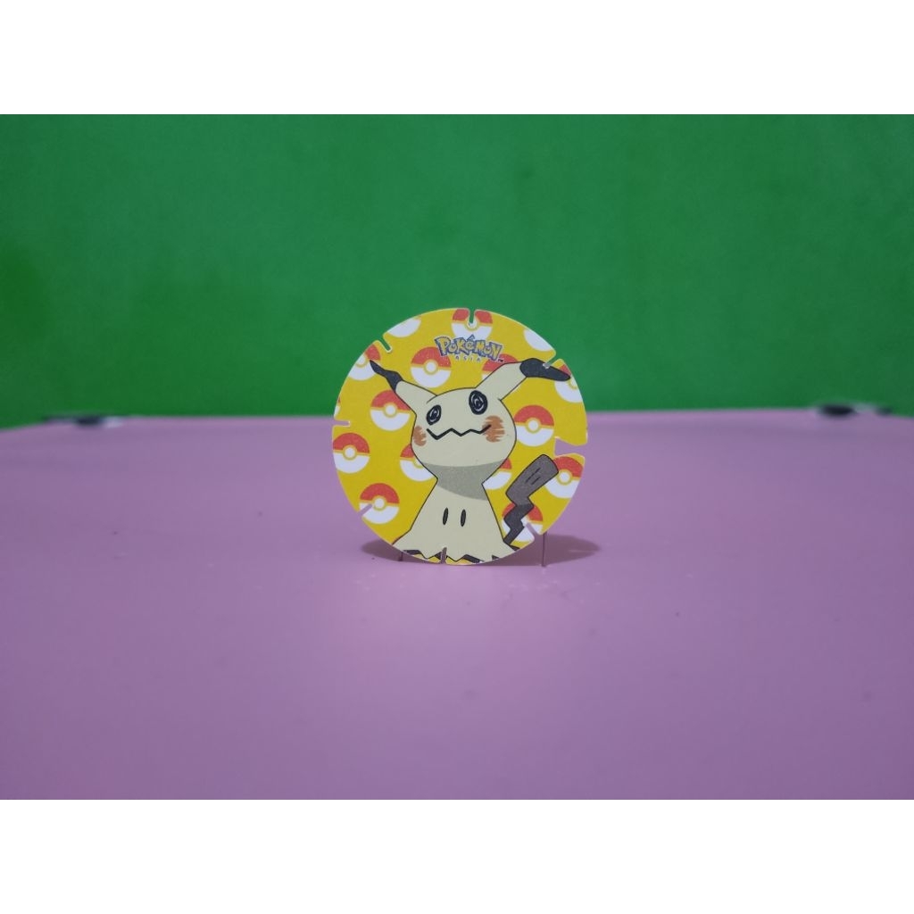 Jual Tazos / Tajos POKEMON COIN x CHIKI BALLS - MIMIKYU Murah Retro ...