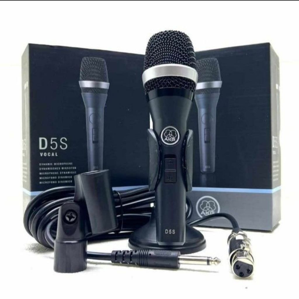 Jual MIC KABEL AKG D5S PLUS KABEL MICROPHONE 5 METER D 5 S | Shopee ...