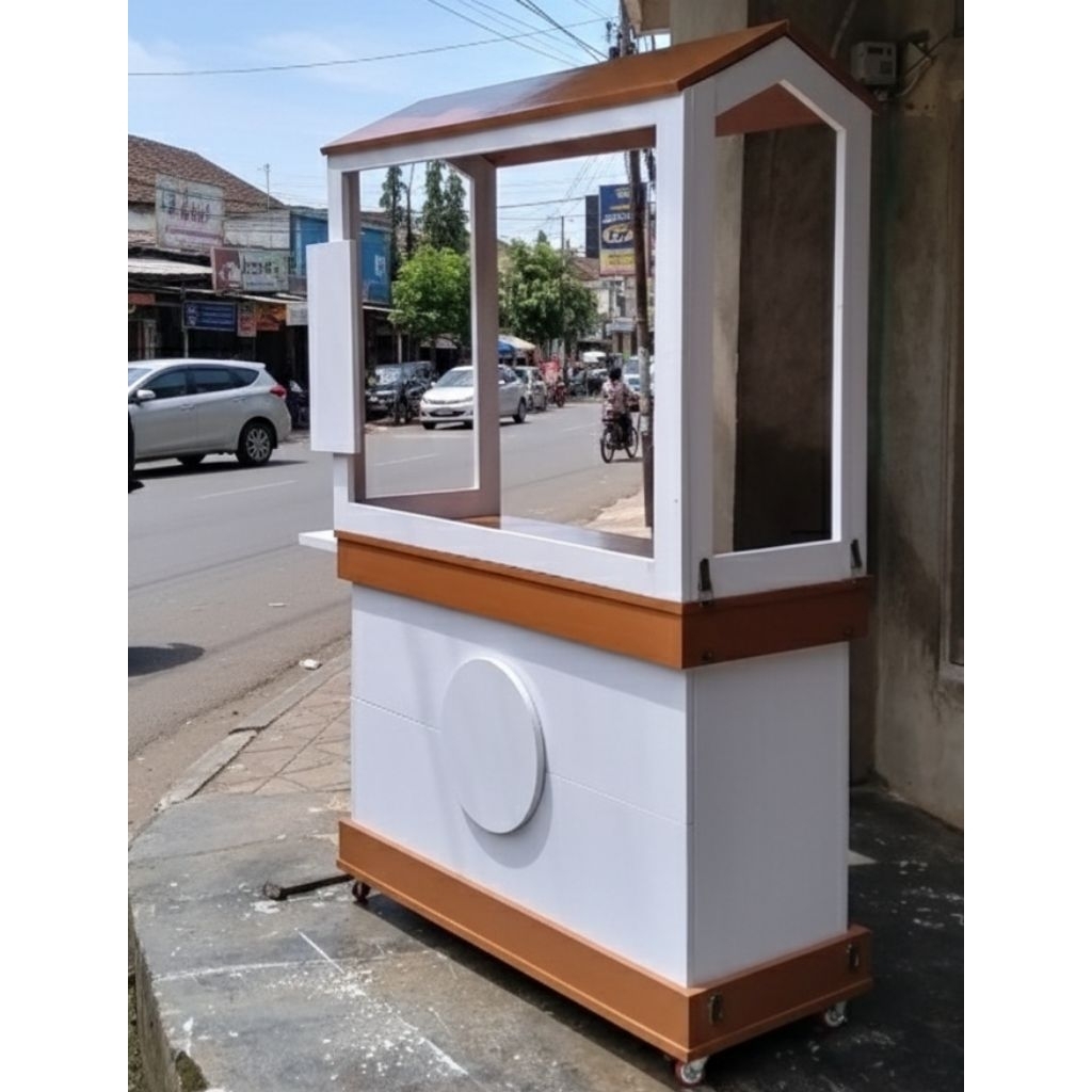Jual Booth koper portable, Booth lipat jualan, Booth dimsum es kopi ...