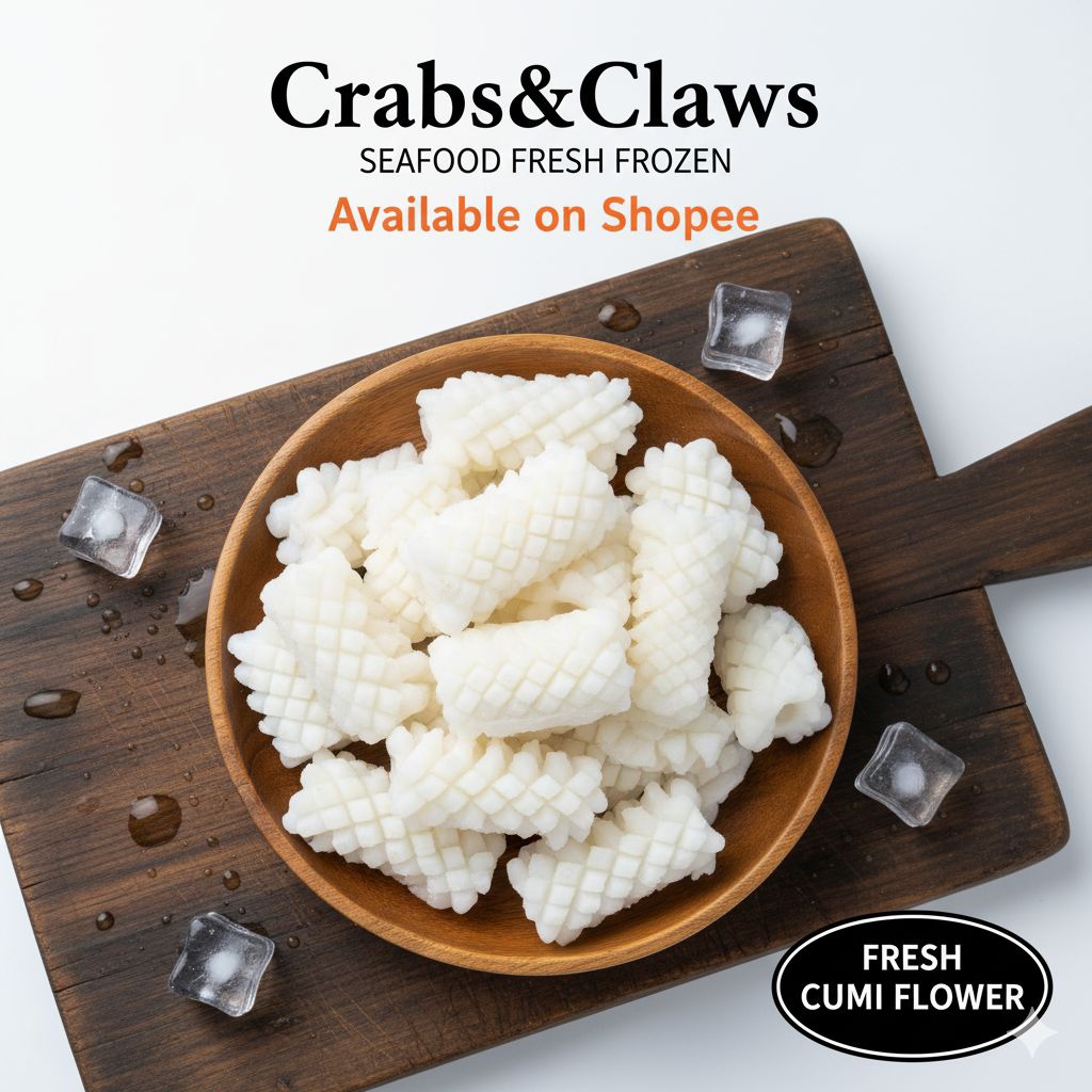 Jual Cumi Flower Frozen 1kg - Squid Flower Premium | Shopee Indonesia