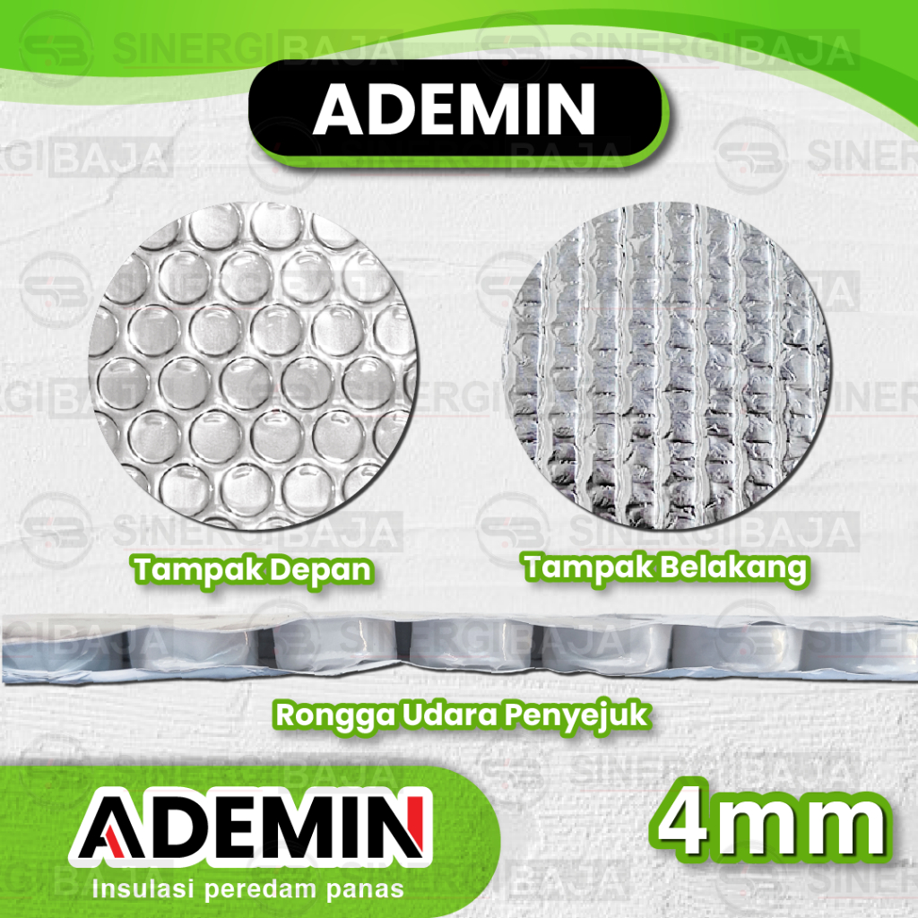 Jual Aluminium Foil Bubble | Insulasi Atap | Peredam Panas Atap Harga ...