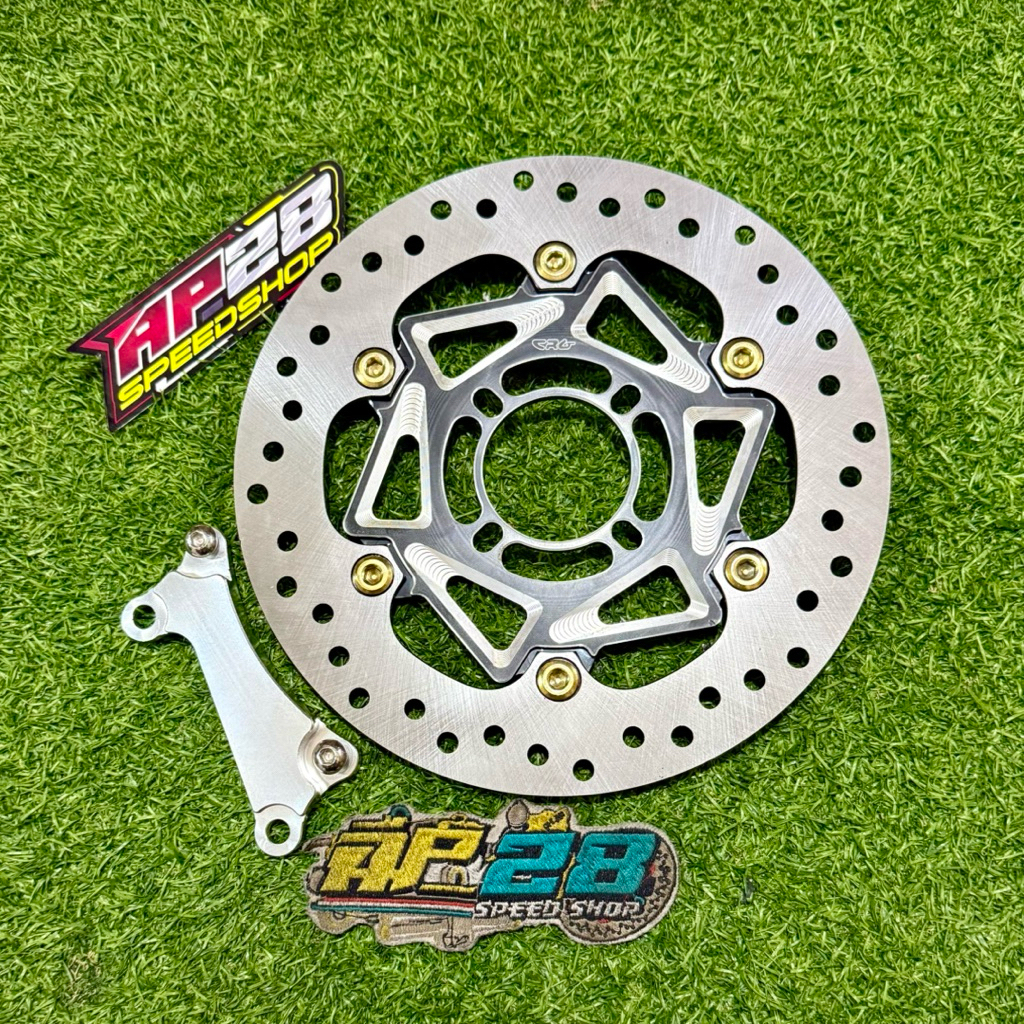 Jual DISC CAKRAM DEPAN UKURAN 260MM LUBANG 4 PLUS BRAKET FULL CNC ...