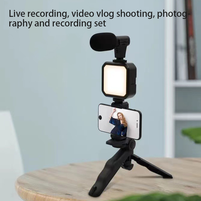 Jual PP Vlog Kit 3in1 Perlengkapan Vlogger Murah Lengkap Vlogging Kit 3 ...