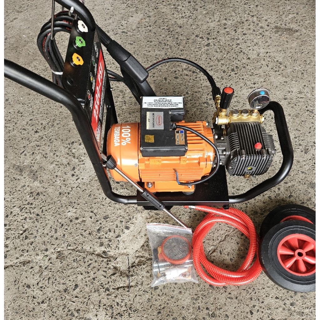 Jual 2HP JET CLEANER TRIPLEX PUMP 2500PSI MERK ROBOTECH | Shopee Indonesia