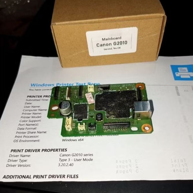 Jual board motherboard canon G1010 G2010 original normal tes ted ...