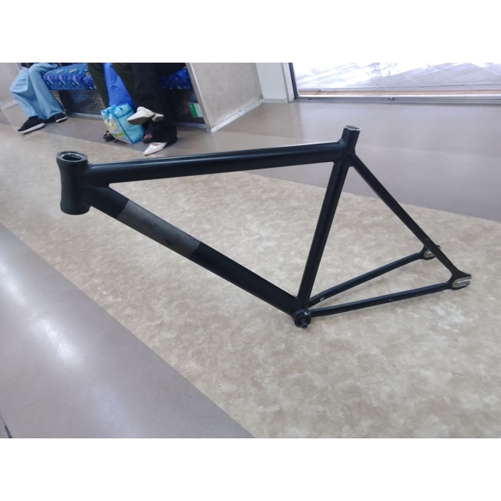 Jual Frame Fixie alloy GrayTeam Polos Size48 | Shopee Indonesia