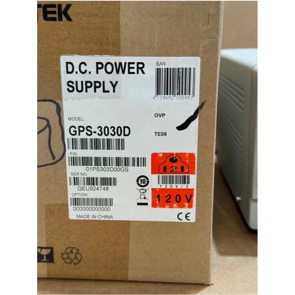 Jual GW Instek GPS-3030D 0–30 V/0–3 A Programmable DC Power Supply 10 ...