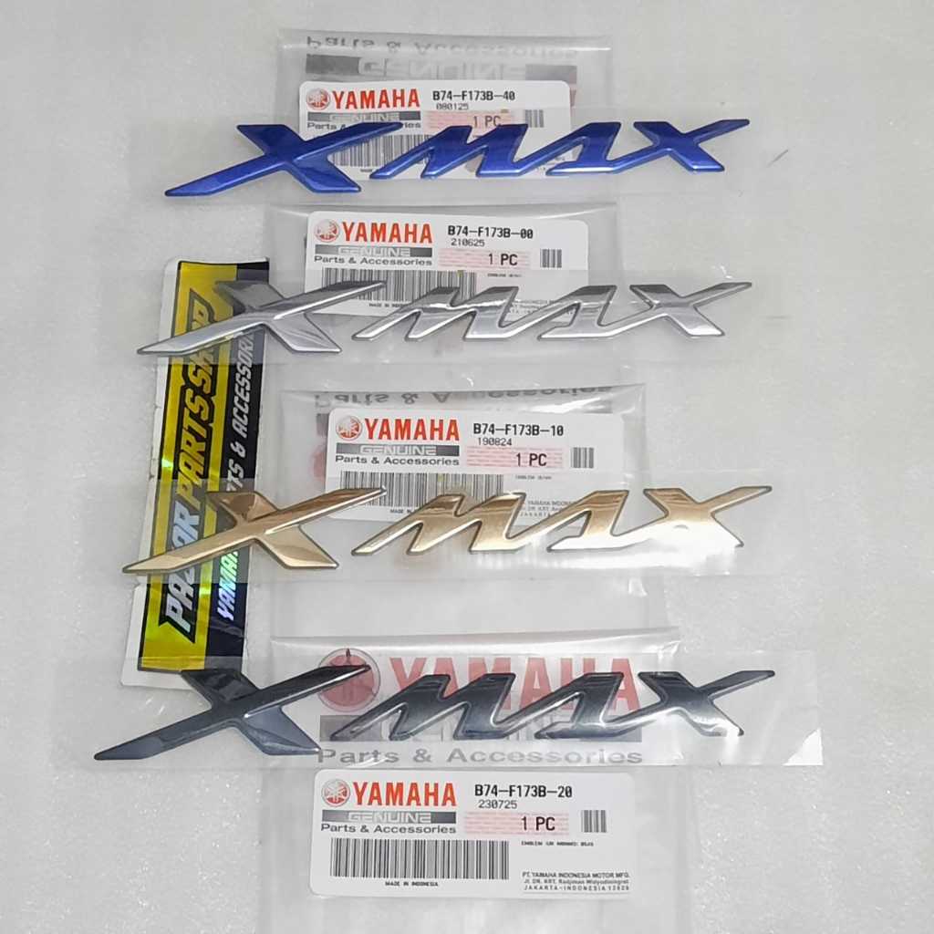 Jual EMBLEM 3D EMBLEM TIMBUL XMAX OLD XMAX NEW CONNECTED 250 ORIGINAL ...