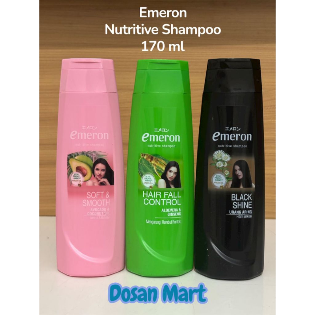 Jual Emeron Nutritive Shampoo || Emeron Shampoo || Kemasan Botol 170 ml ...