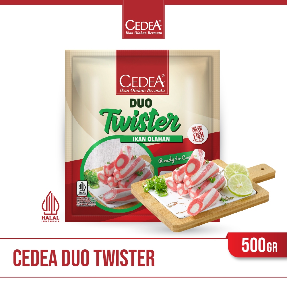 Jual CEDEA Duo Twister [500g] / Ikan Olahan Frozen | Shopee Indonesia