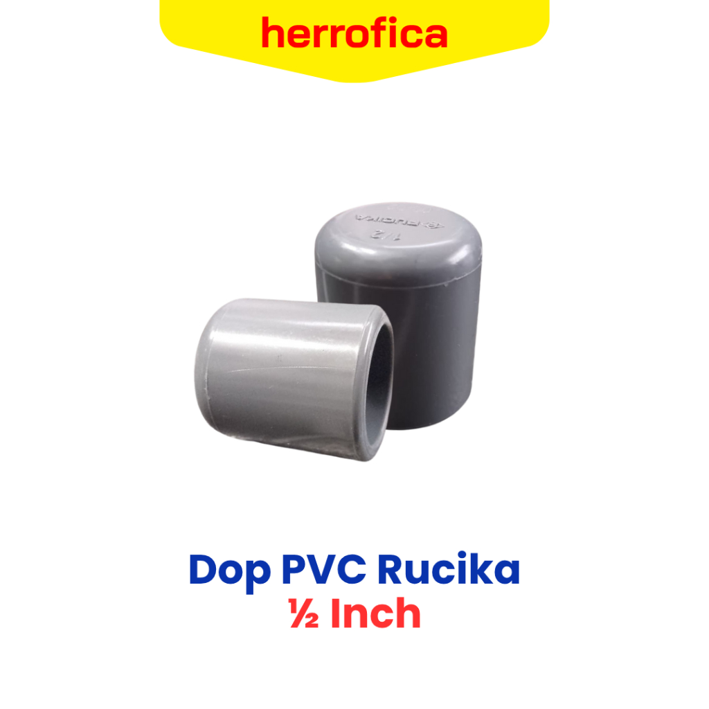 Jual Dop PVC Rucika 1/2 Inch | Shopee Indonesia