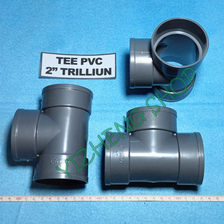 Jual TEE PVC 2 INCH TRILLIUN HARGA PER PCS | Shopee Indonesia
