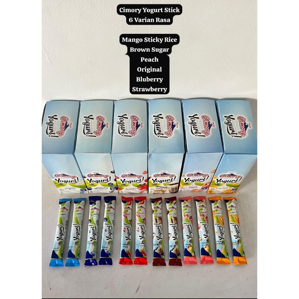 Jual cimory yogurt stik 1box 25pcs | Shopee Indonesia