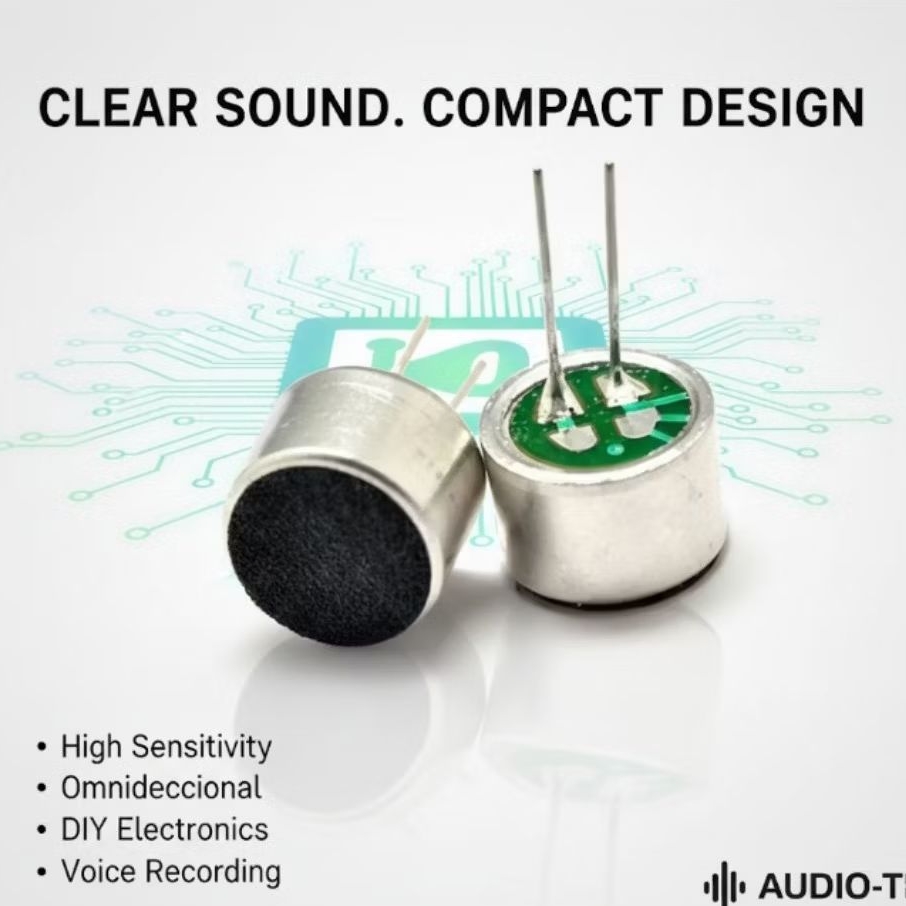 Jual Electret Mikrofon / Microphone Condenser Harga Satuan | Shopee ...