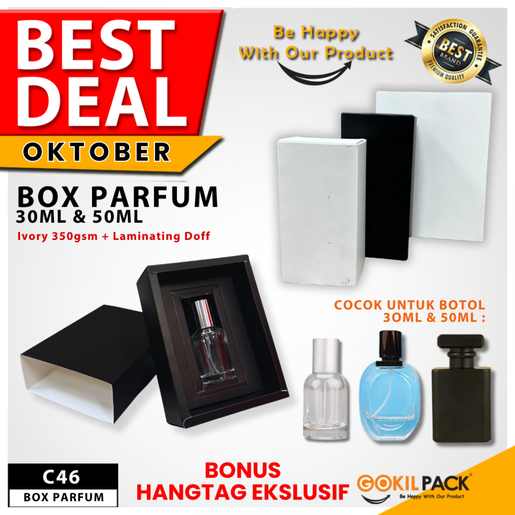 Jual Box Parfum Custom 30 ml / 50 ml | Sliding Box Parfum Lelabo ...