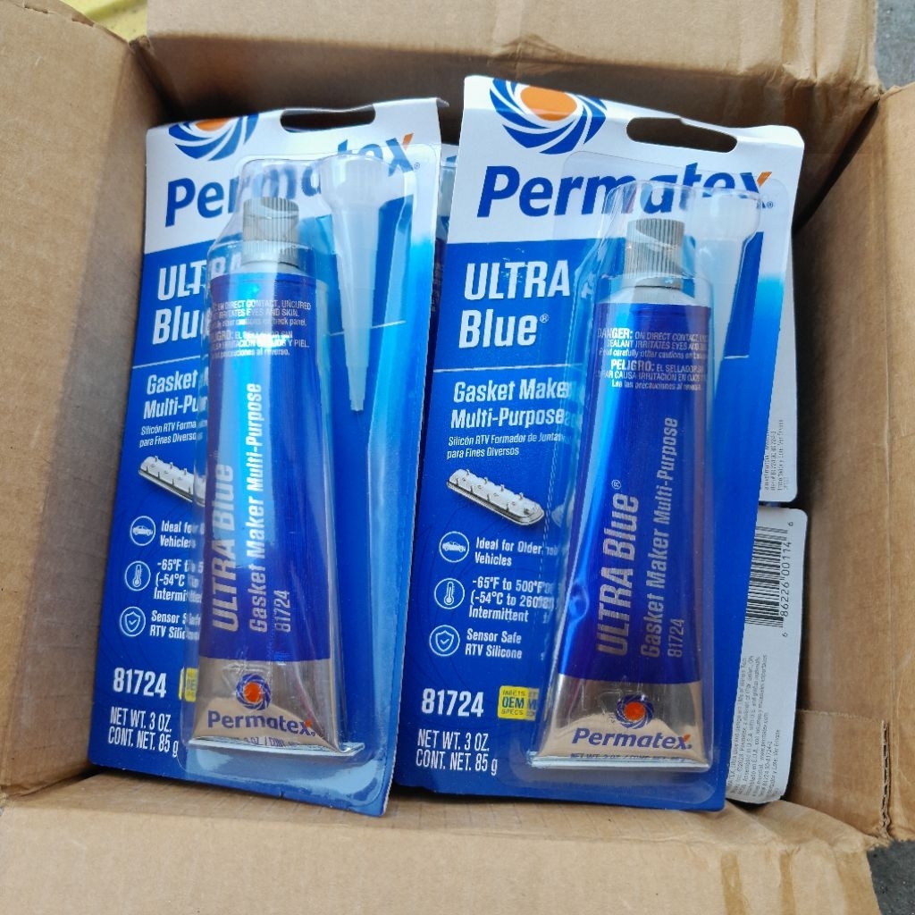 Jual lem permatex ultra blue lem gasket lem paking permatex hi temp ...