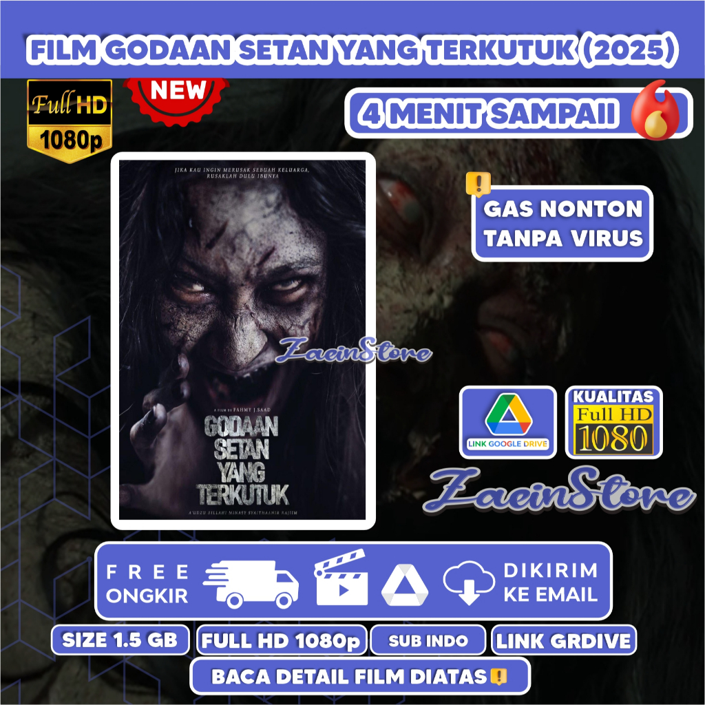 Jual GODAAN SETAN YANG TERKUTUK [2025] FULL HD horror indonesia ...