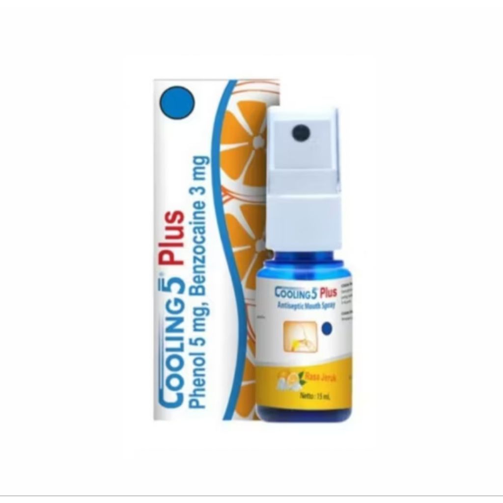 Jual Cooling 5 plus untuk sakit gigi radang tenggorokan sariwan ed2027 ...