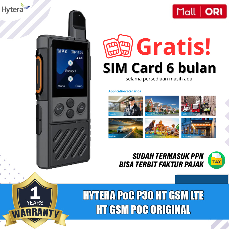 Jual HYTERA P30 PoC Gsm Lte Ht POC GSM Lte Hytera P30 P 30 P-30 ...