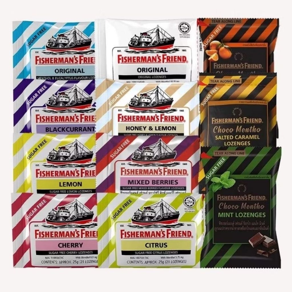 Jual FISHERMAN 'S FRIEND CANDY/SUGAR FREE | Shopee Indonesia