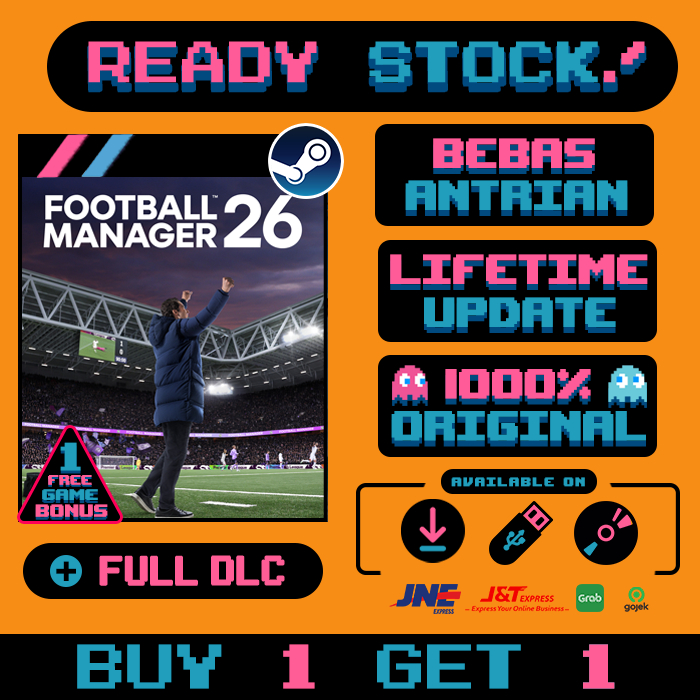 Jual Football Manager 2026 FM 26 + IN GAME EDITOR PC ORIGINAL | Shopee ...