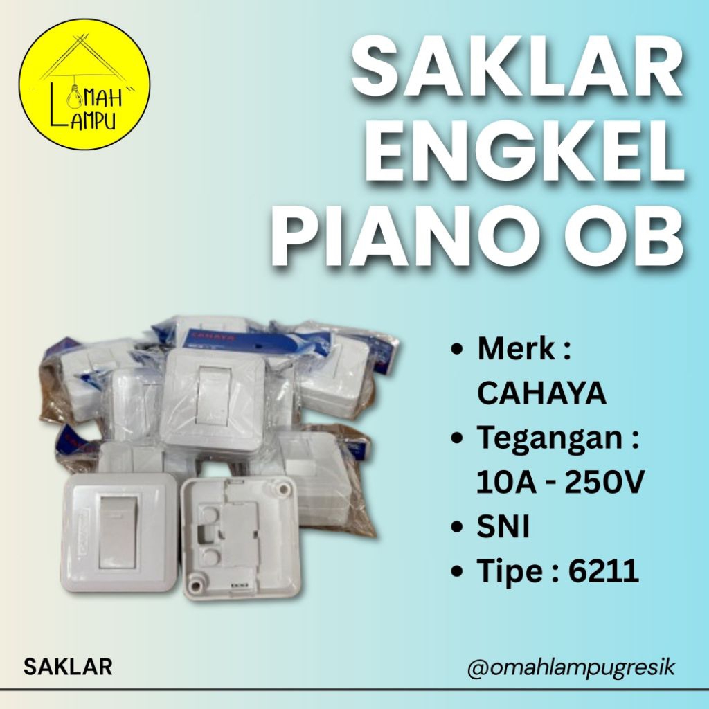 Jual Cahaya Saklar Engkel Piano OB (Outbow) | Shopee Indonesia