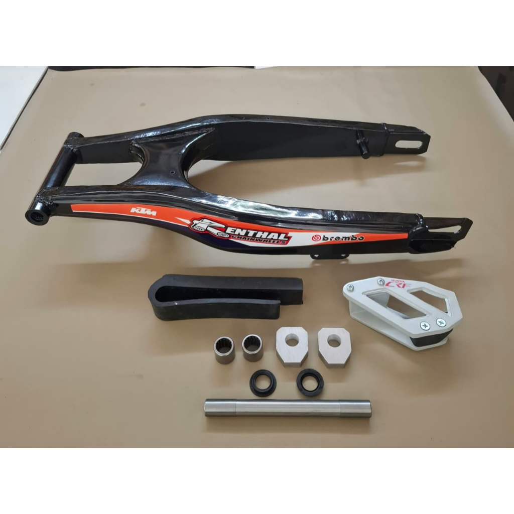 Jual SWING ARM KTM REPLIKA PANJANG 66CM PNP KLX CRF SET TENSIONER DURAL ...