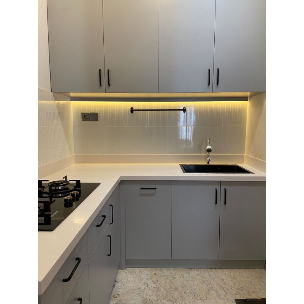 Jual solid surface top table/meja dapur/granit/marmer bandung/solid ...