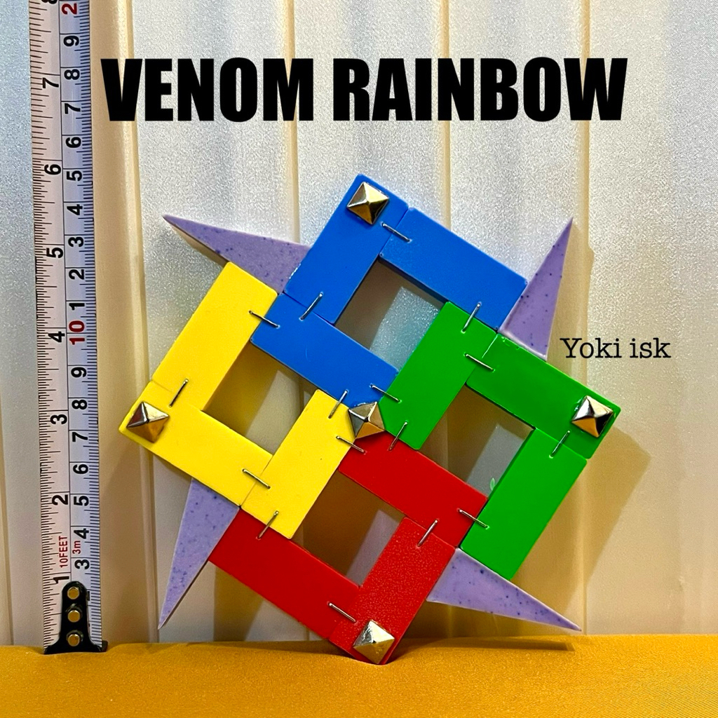 Jual Venom Rainbow Pemadam Gasing Viral Laju Warna Random | Shopee ...