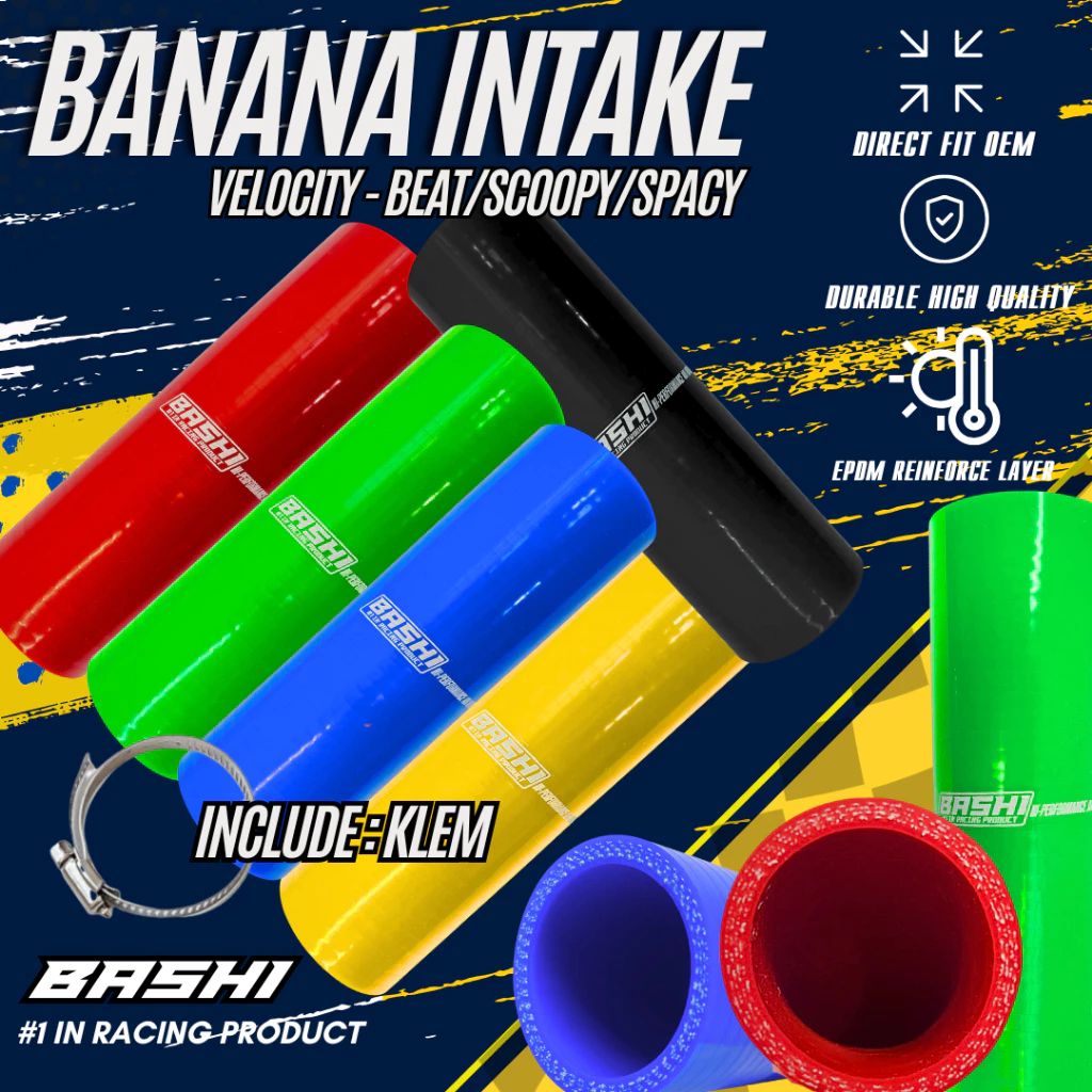 Jual Banana Velocity Intake Bashi Compatible Beat Scoopy Vario110 ...