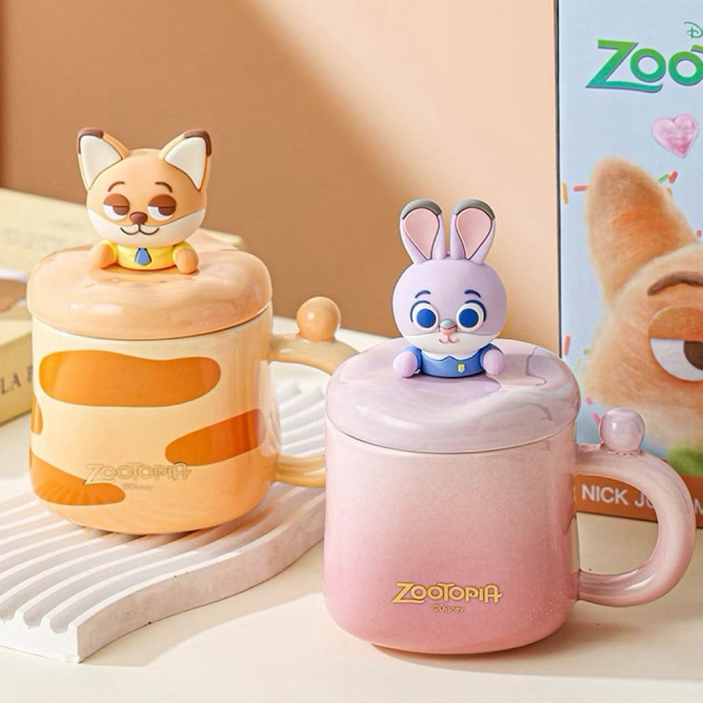 Jual Zootopia Mug Ceramic dengan tutup | Shopee Indonesia
