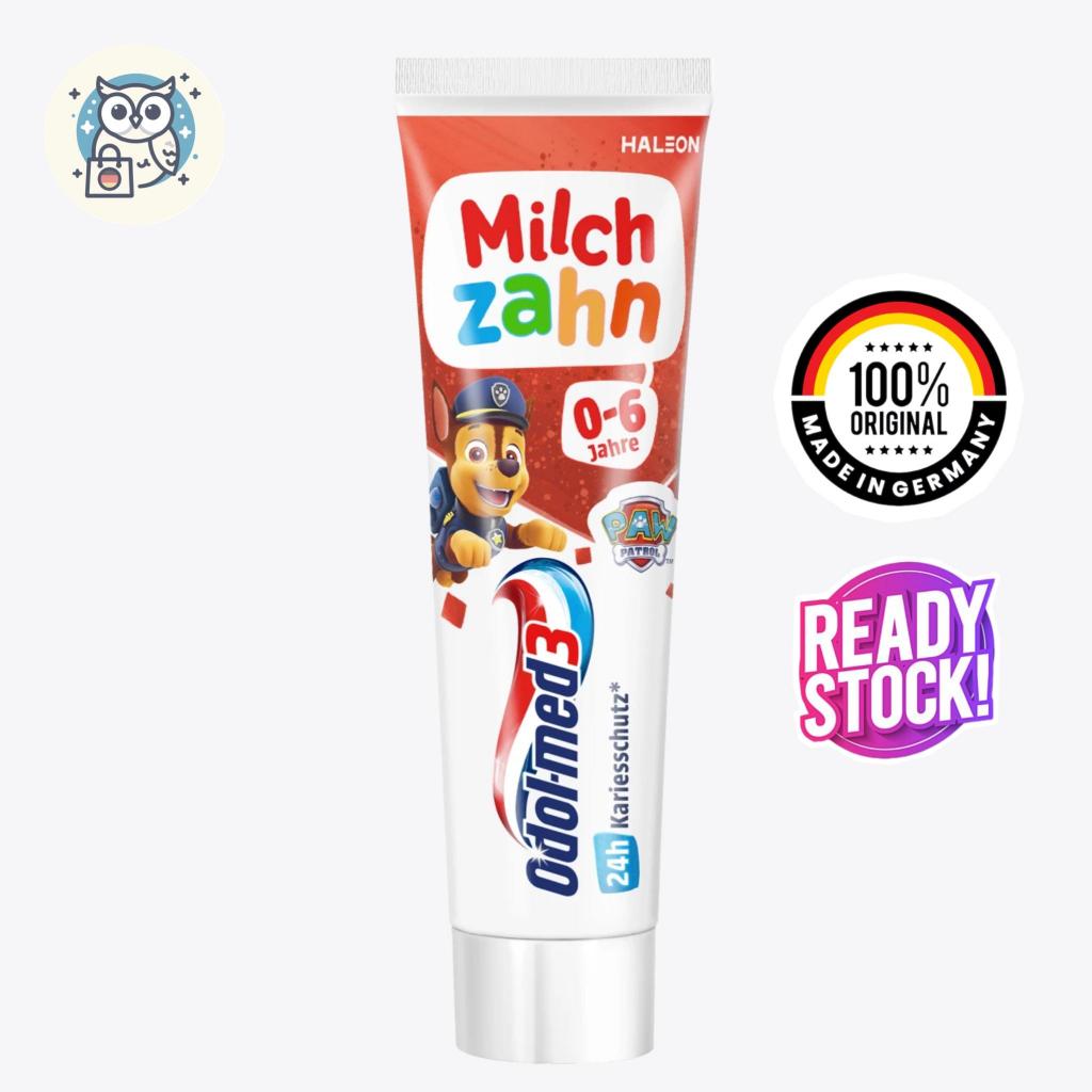 Jual Odol Med 3 Toothpaste for 0-6 Year Olds Import Germany | Pasta ...