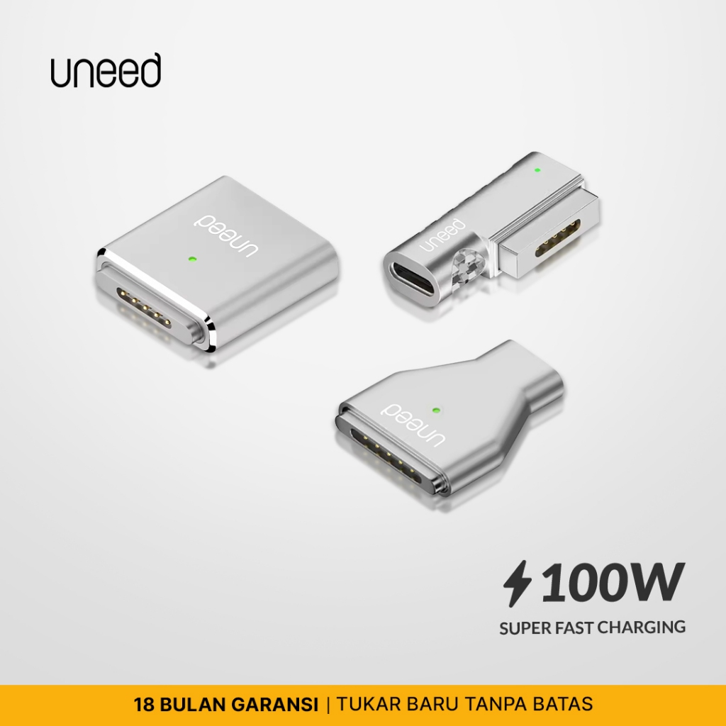Jual UNEED Converter Type C to Magsafe 2 - Magsafe 3 Adapter Macbook ...