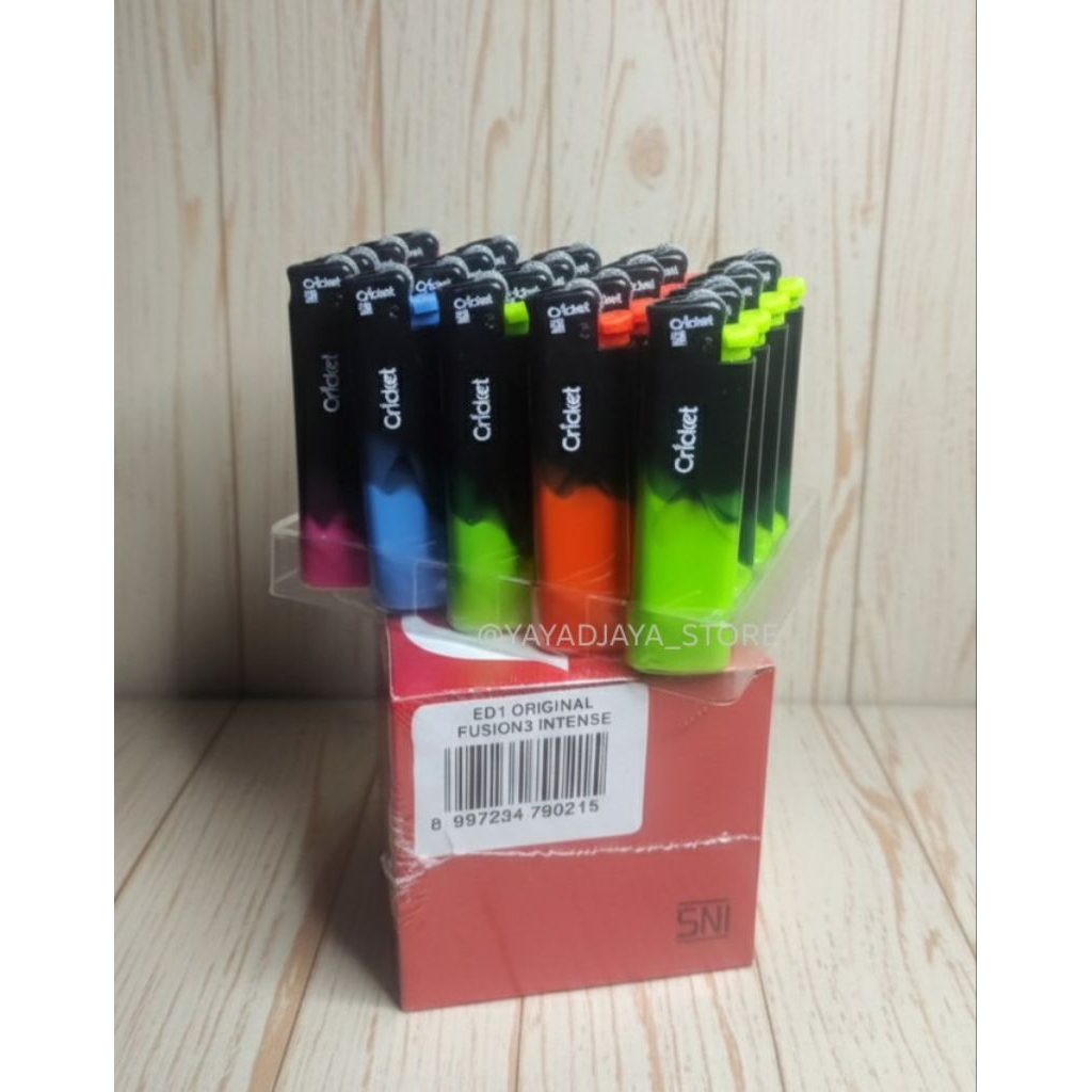 Jual KOREK CRICKET FUSION INTENSE 1BOX ISI 25 PCS | Shopee Indonesia