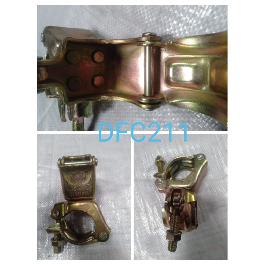 Jual swivel and fixed clamp scaffolding baru merk halysafe atau kelem ...